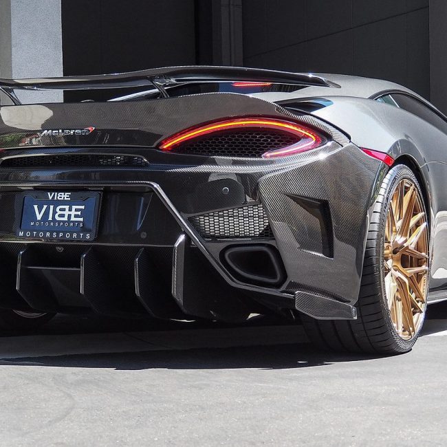 Vorsteiner VX Aero Carbon Fiber Rear Ducktail Spoiler for McLaren 570S ...