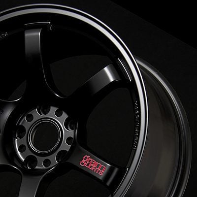 Gram Lights 57DR 18x9.5 +22 5-114.3 Semigloss Black Wheel - Bulletproof ...