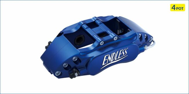 Endless Racing 4 Rear Performance Brake System for GDB Subaru Impreza ...