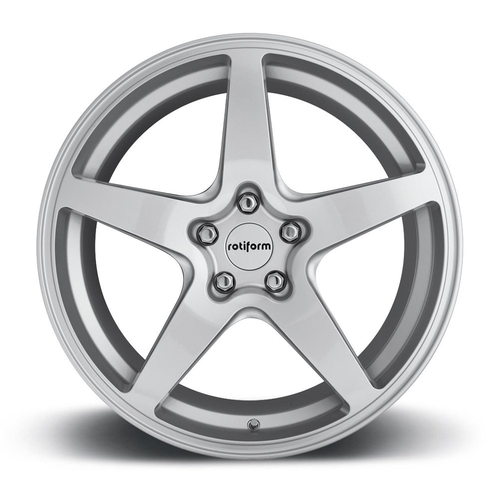 Rotiform 19x8.5 5-114.3 +35 WGR Monoblock Silver Wheel - Bulletproof ...