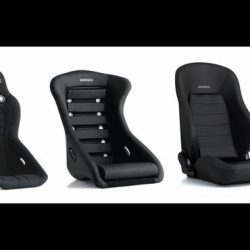 BRIDE HISTRIX Black Leather Bucket Seat - Bulletproof Automotive