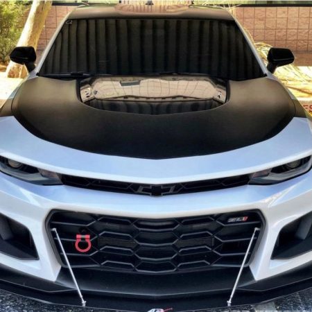 APR Performance Carbon Fiber Front Wind Splitter w/ Rods for 6th Gen ...