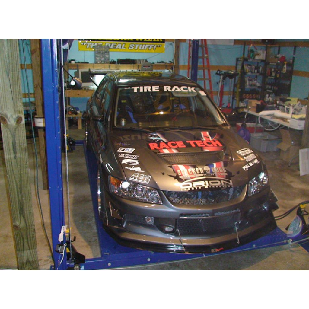 APR Performance Carbon Fiber Front Wind Splitter w/ Rods for CT9A ...