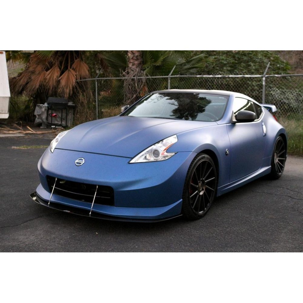 APR Performance Carbon Fiber Front Wind Splitter w/ Rods for 2009-2013 ...