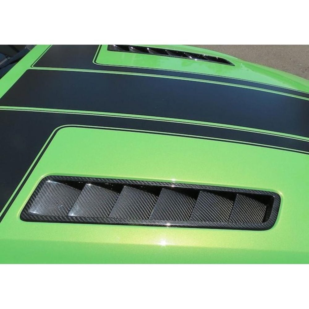 APR Performance Carbon Fiber Hood Vents for S197 Ford Mustang GT ...