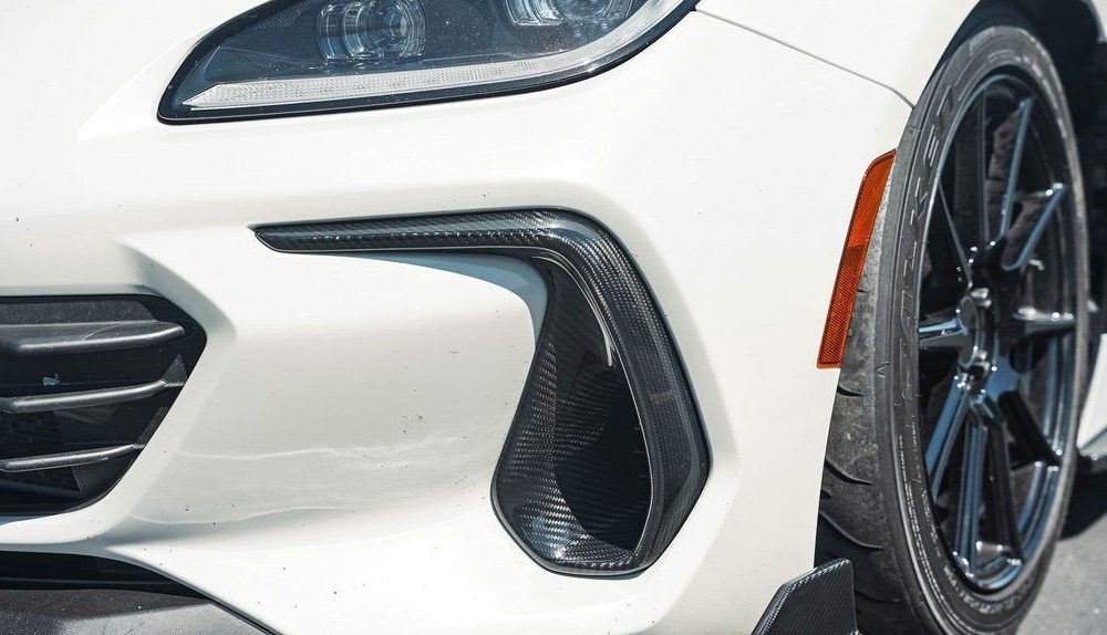 APR Performance Carbon Fiber Front Bumper Scoop for ZD8 Subaru BRZ ...