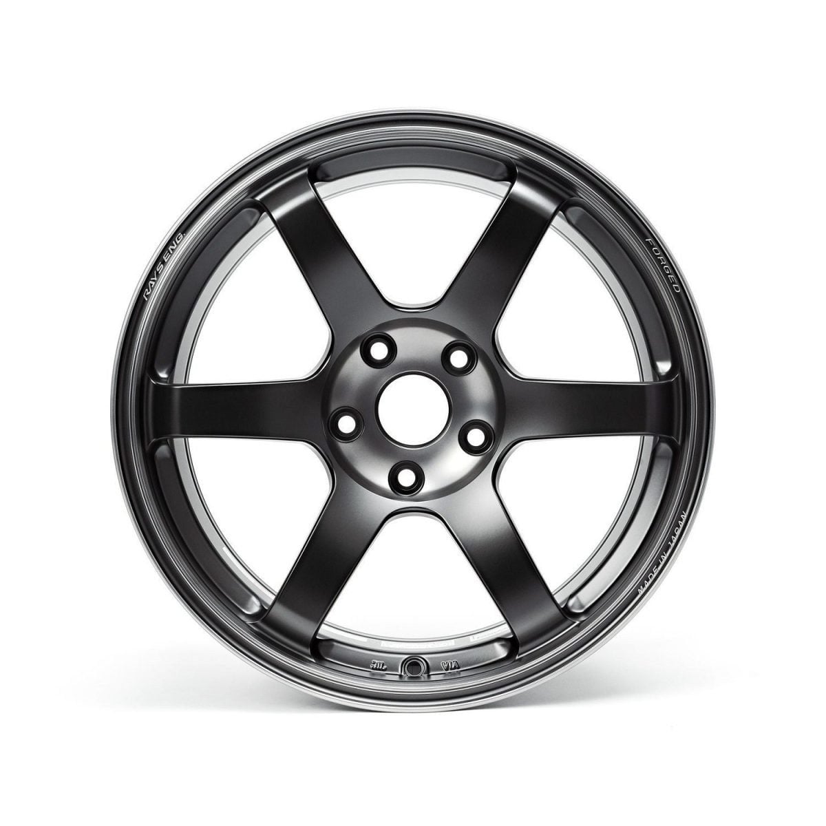 Volk Racing Pressed Black TE37 SL M-Spec 18" Wheel Set for FK8 Honda ...