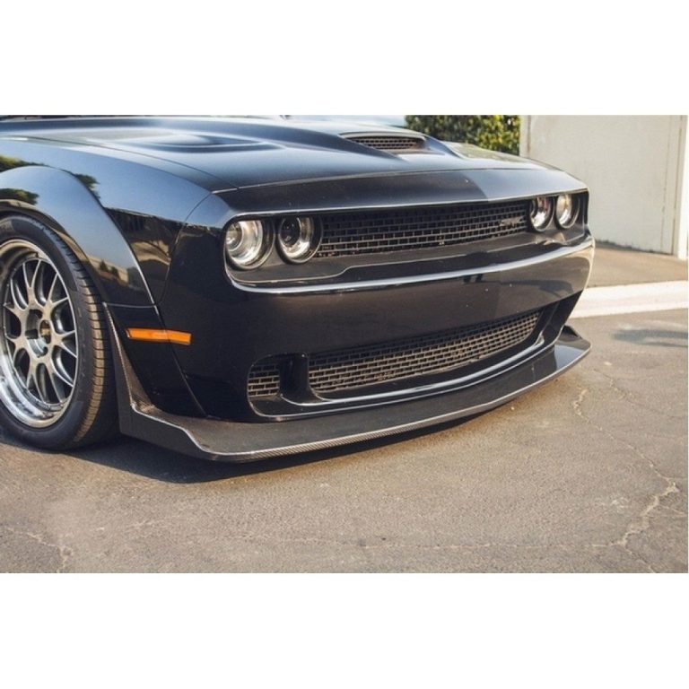 APR Performance Carbon Fiber Front Lip for 2019+ Dodge Challenger Scat ...