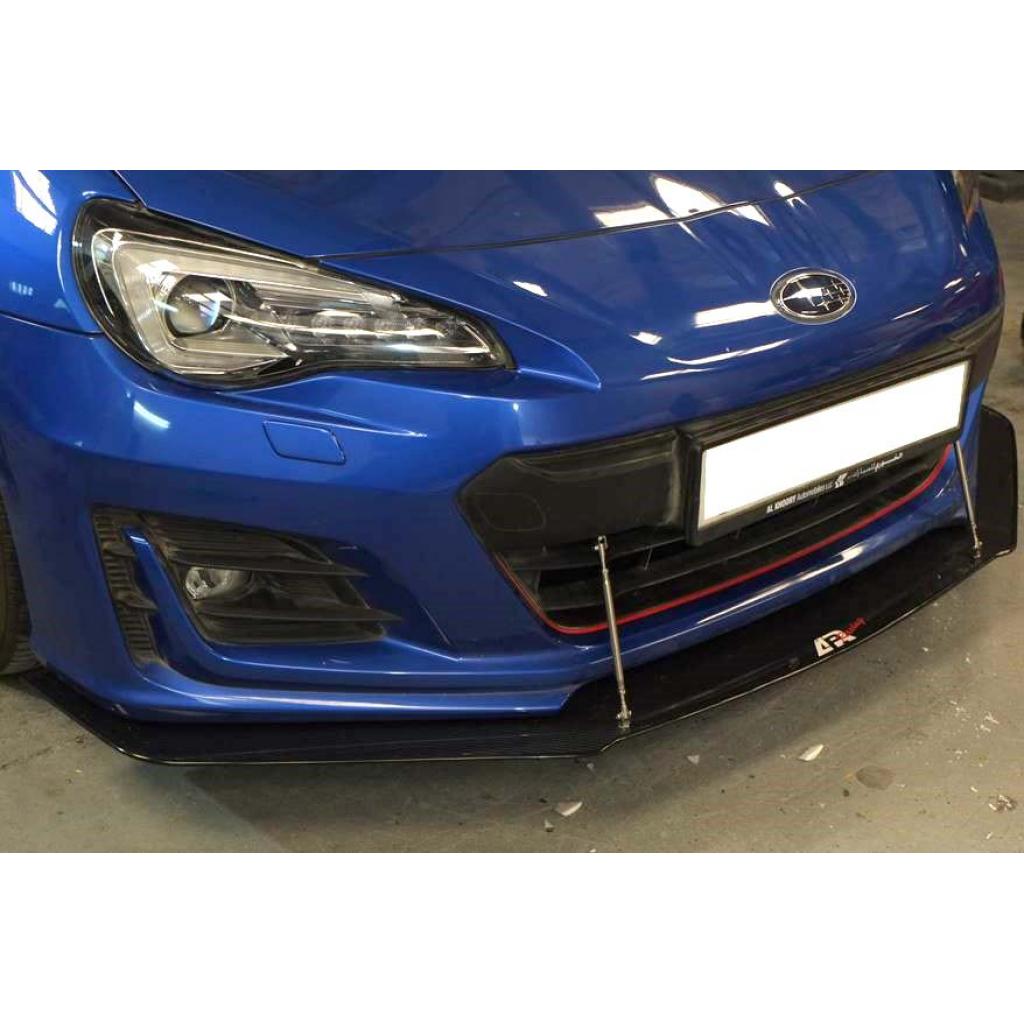 APR Performance Carbon Fiber Front Wind Splitter with Rods for 2017 ...