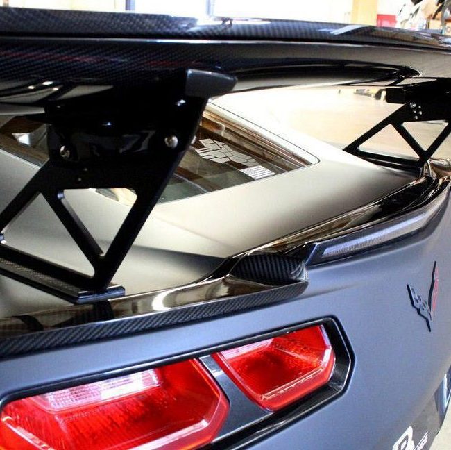APR Performance Carbon Fiber GTC-500 71" Adjustable Wing for C7 ...
