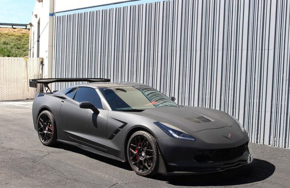 APR Performance Carbon Fiber GTC-500 71" Adjustable Wing for C7 ...