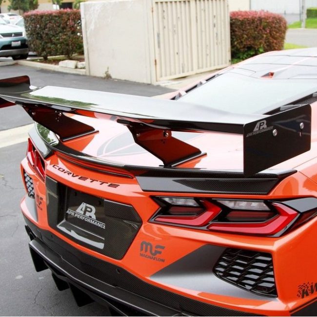 APR Performance Carbon Fiber GTC-500 71" Adjustable Wing for C8 ...