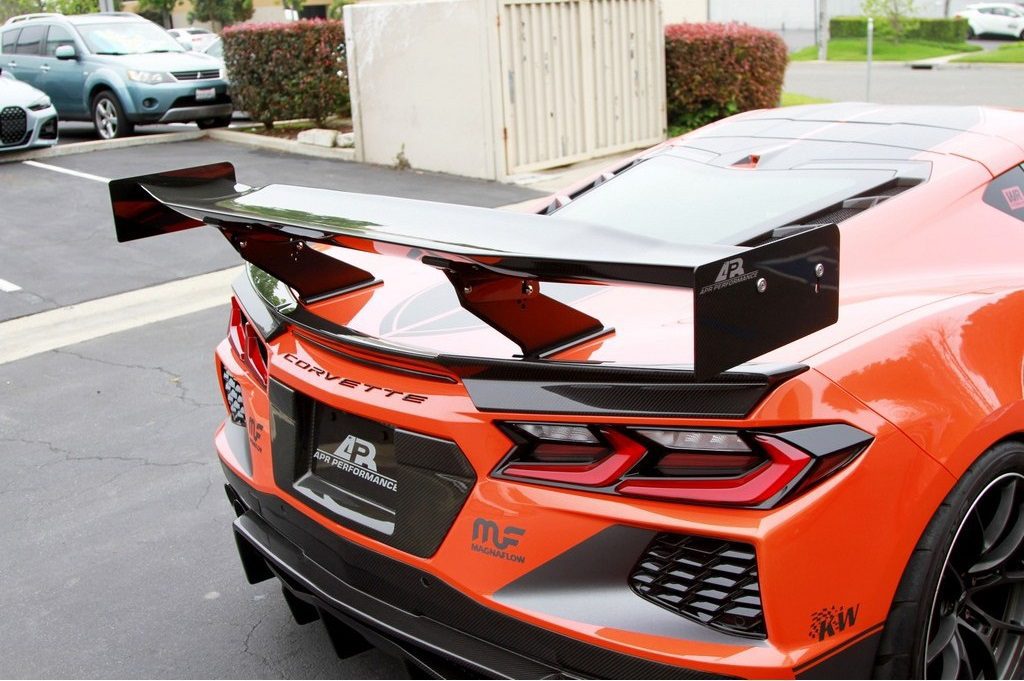 APR Performance Carbon Fiber GTC-500 71" Adjustable Wing for C8 ...