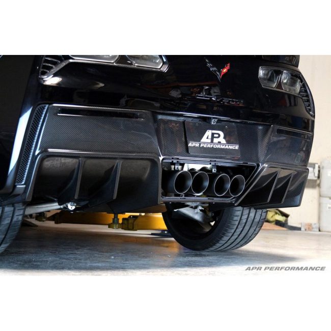 APR Performance Carbon Fiber Rear Diffuser for C7 Chevrolet Corvette ...