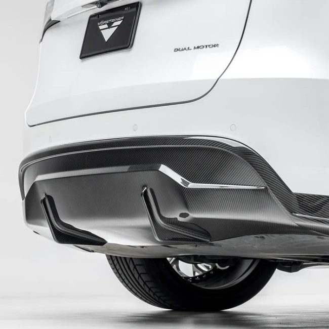 Vorsteiner Carbon Fiber Rear Diffuser for Tesla Model Y - Bulletproof ...