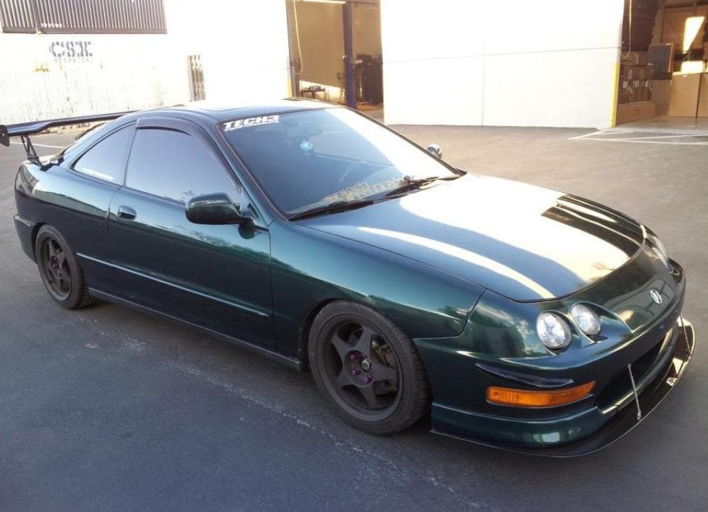 APR Performance Carbon Fiber GTC-200 Adjustable Wing for Acura Integra ...