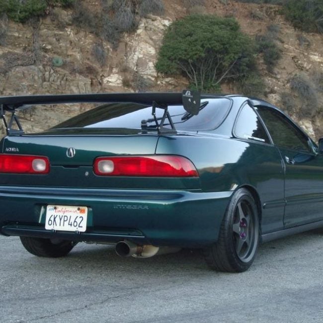 APR Performance Carbon Fiber GTC-200 Adjustable Wing for Acura Integra ...