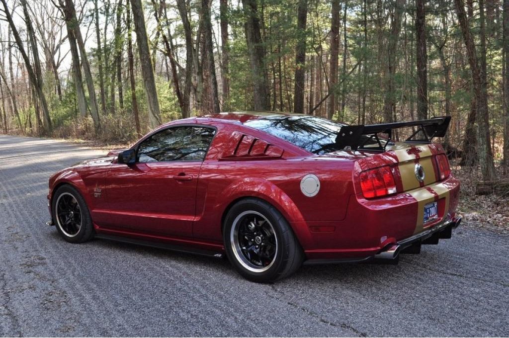 APR Performance Carbon Fiber GTC-200 Adjustable Wing for S197 Ford ...