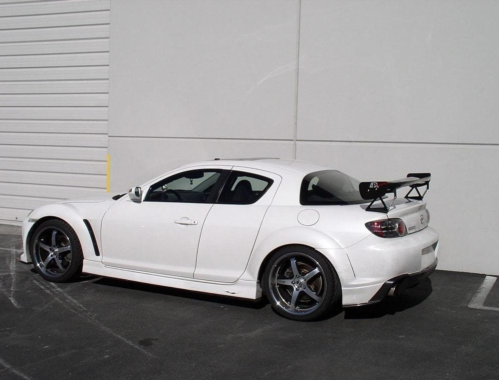 APR Performance Carbon Fiber GTC 200 Adjustable Wing for SE3P Mazda RX 8