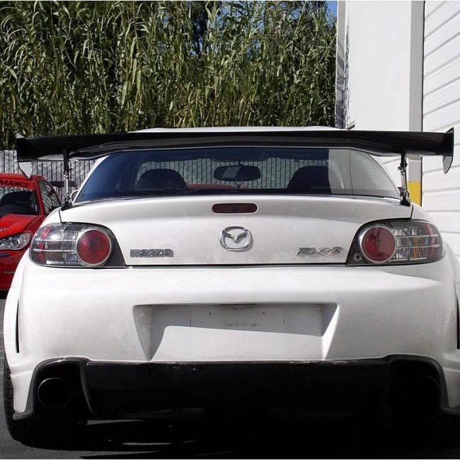 APR Performance Carbon Fiber GTC-200 Adjustable Wing for SE3P Mazda RX ...
