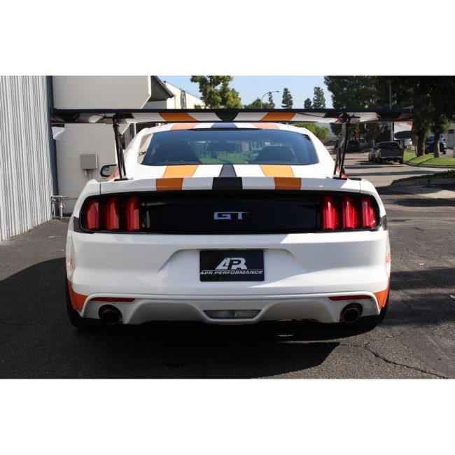 APR Performance Carbon Fiber GT-250 71" Adjustable Wing for S550 Ford ...
