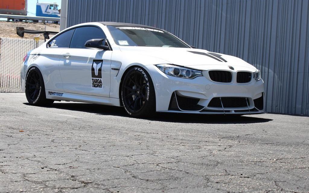 APR Performance Carbon Fiber GTC-300 67" Adjustable Wing for F32 BMW 4 ...