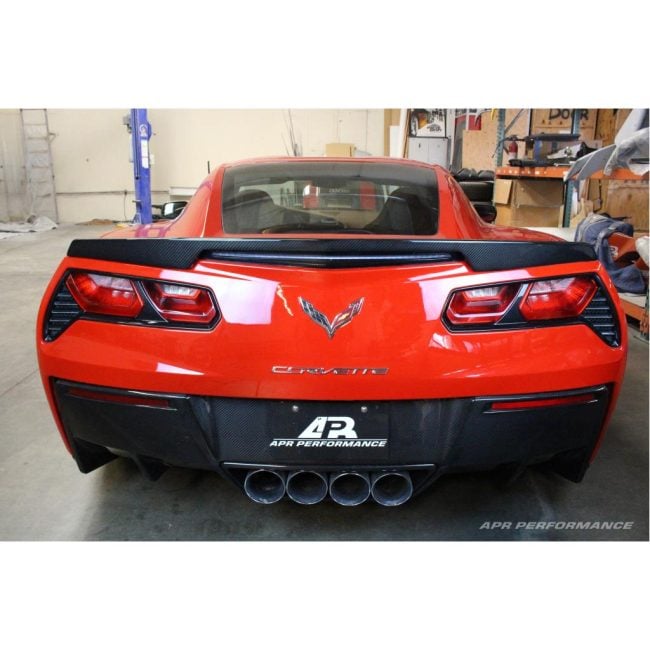 APR Performance Carbon Fiber Rear Deck Spoiler for C7 Chevrolet ...
