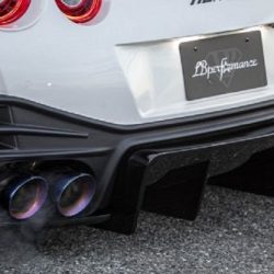 Liberty Walk LB-Silhouette WORKS GT 35GT-RR Rear Diffuser for R35 ...