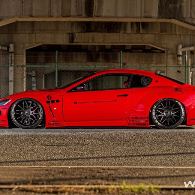 Liberty Walk LB-WORKS Widebody Kit for M145 Maserati GranTurismo ...