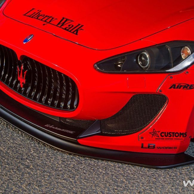 Liberty Walk LB-WORKS Widebody Kit for M145 Maserati GranTurismo ...