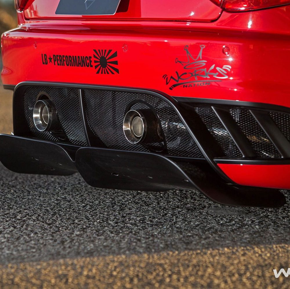 Liberty Walk LB-WORKS Widebody Kit for M145 Maserati GranTurismo MC ...