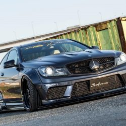 Liberty Walk LB-WORKS Widebody Kit for W204 Mercedes-Benz C63 AMG ...