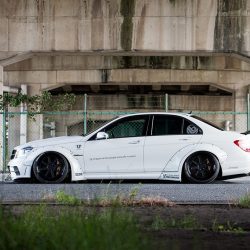 Liberty Walk LB-WORKS Widebody Kit for W204 Mercedes-Benz C63 AMG ...