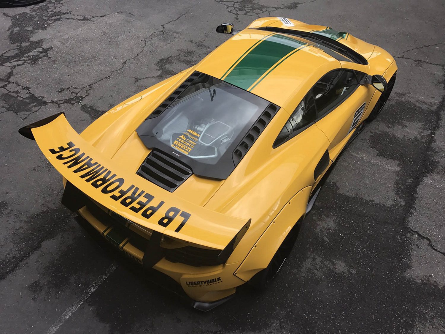 Liberty Walk LB-WORKS Widebody Kit for McLaren 12C & 650S - Bulletproof ...