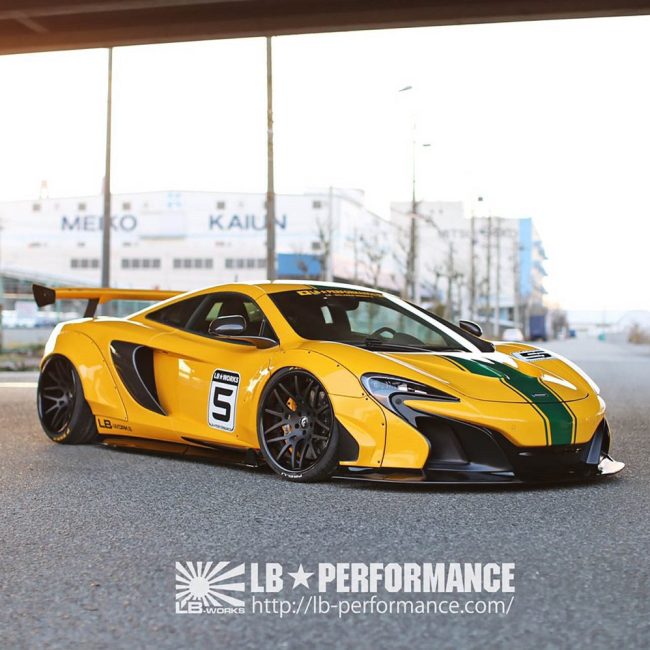 Liberty Walk LB-WORKS Widebody Kit for McLaren 12C & 650S - Bulletproof ...