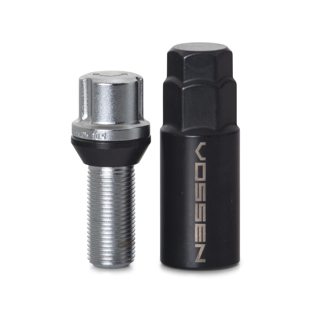 Vossen Wheels 14x1.5 30mm Lock Bolt Set in Silver - Bulletproof Automotive