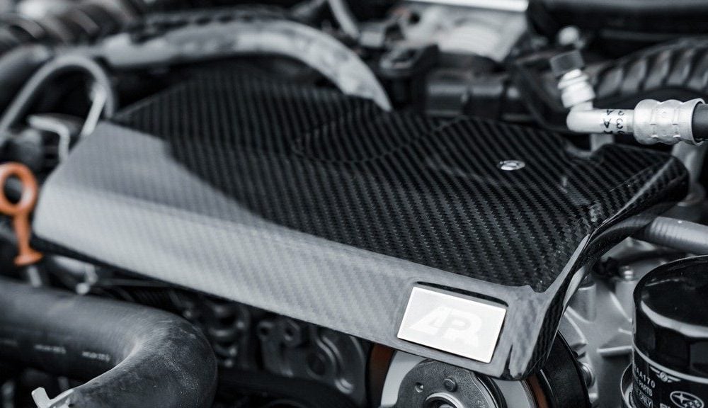 APR Performance Carbon Fiber Alternator Cover for VB Subaru WRX & STi ...