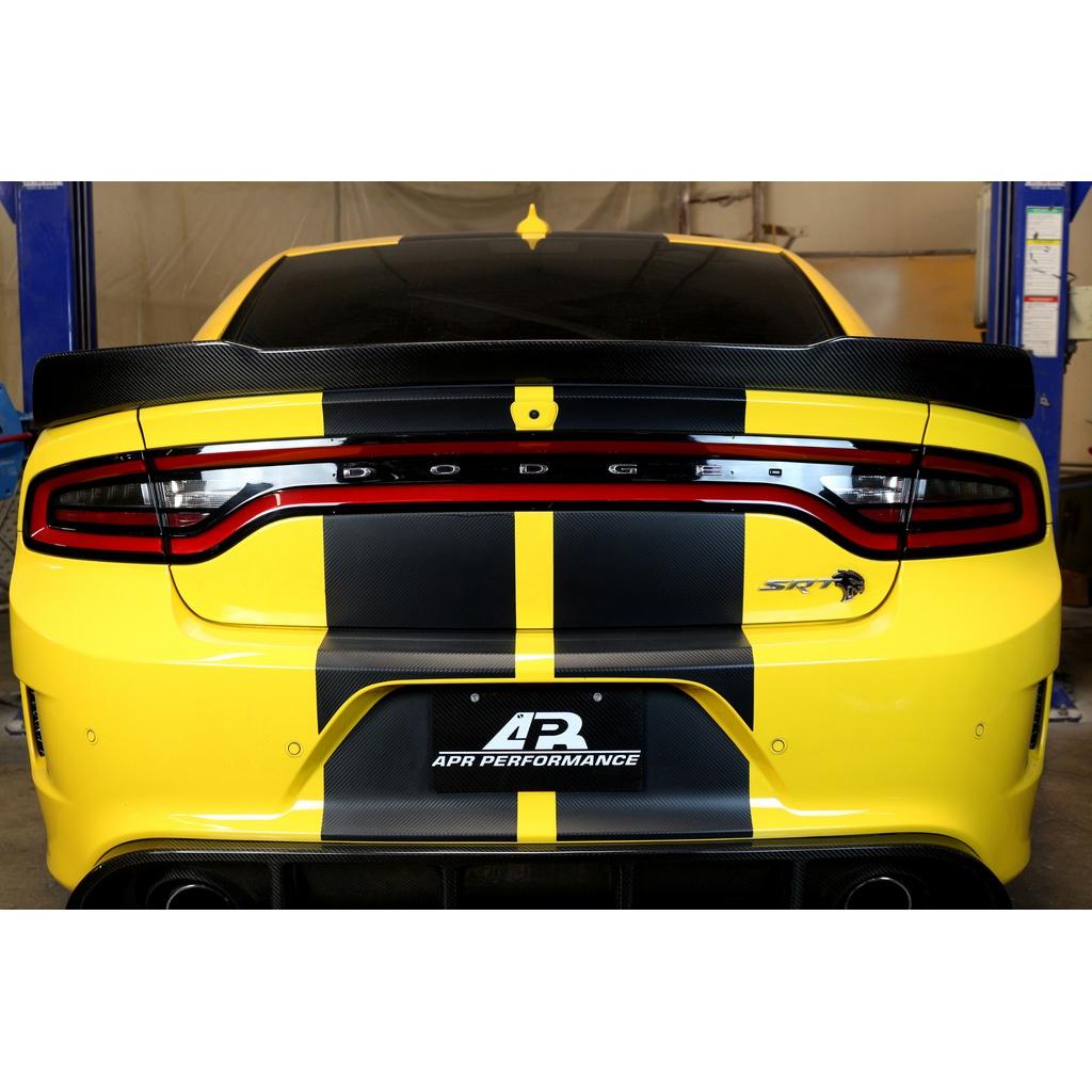 APR Performance Carbon Fiber Rear Deck Track Pack Spoiler for LD Dodge ...