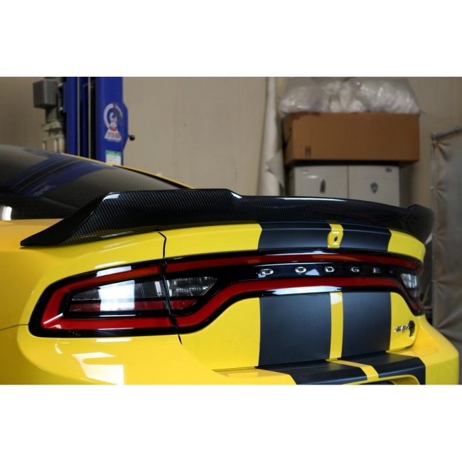 APR Performance Carbon Fiber Rear Deck Track Pack Spoiler for LD Dodge ...