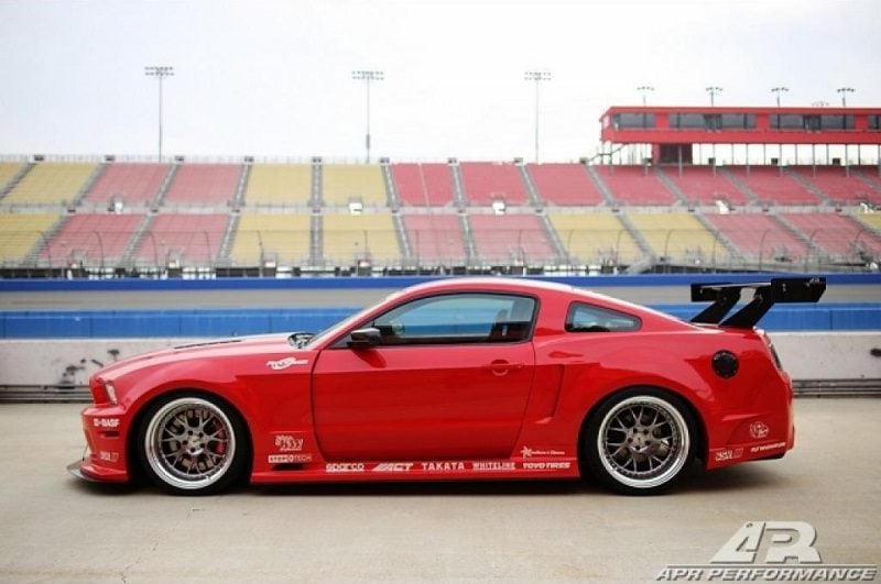 APR Performance Widebody Aerodynamic Kit for 2010-2012 Ford Mustang GT ...