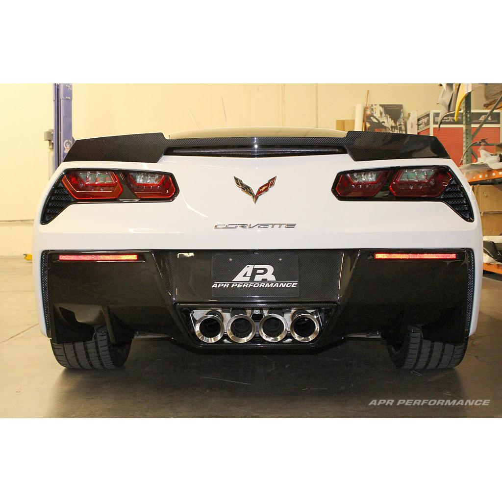 APR Performance Carbon Fiber Exhaust Heat Shield for C7 Chevrolet ...