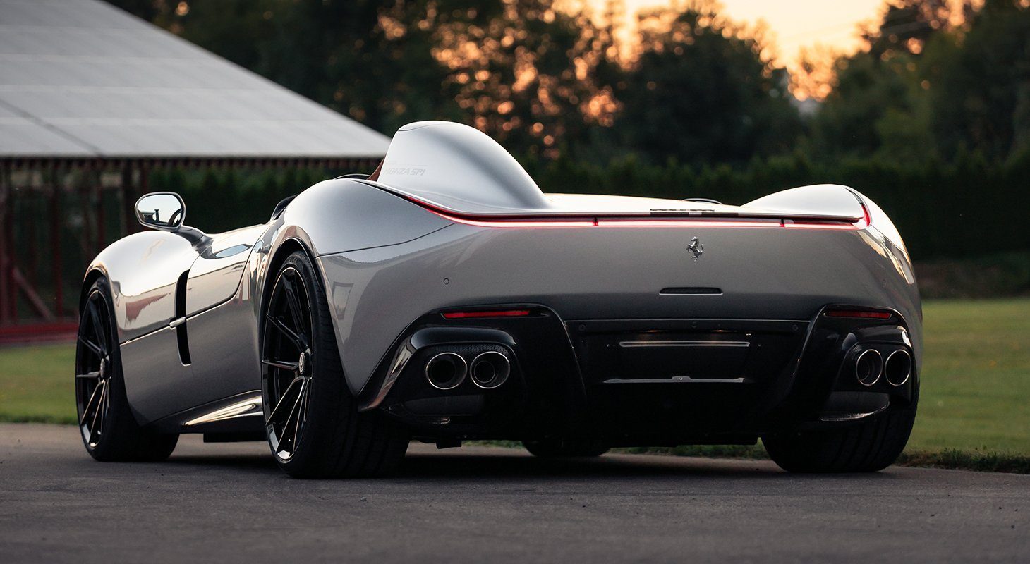 NOVITEC Race Exhaust System w/ Flap Regulation for Ferrari Monza SP ...