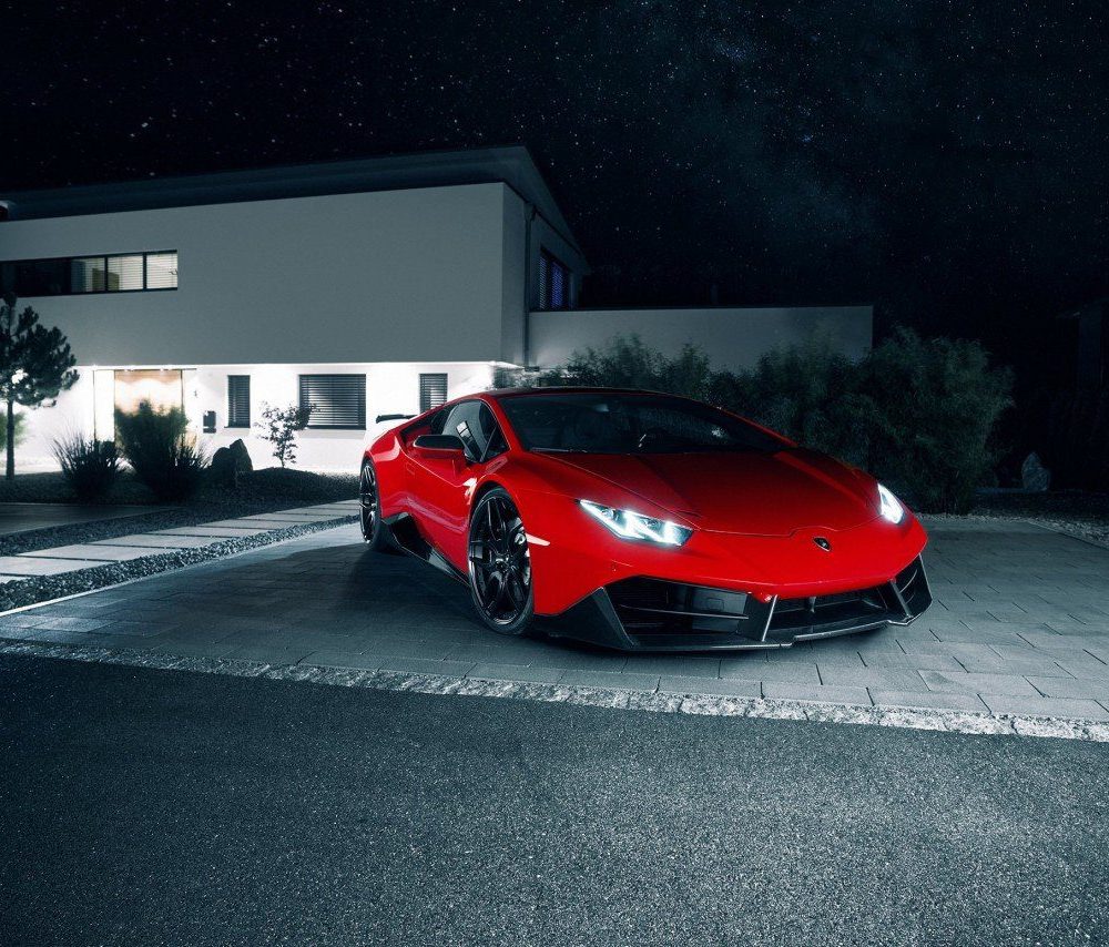 NOVITEC Front Spoiler Lips for LP580-2 Lamborghini Huracán & Spyder ...