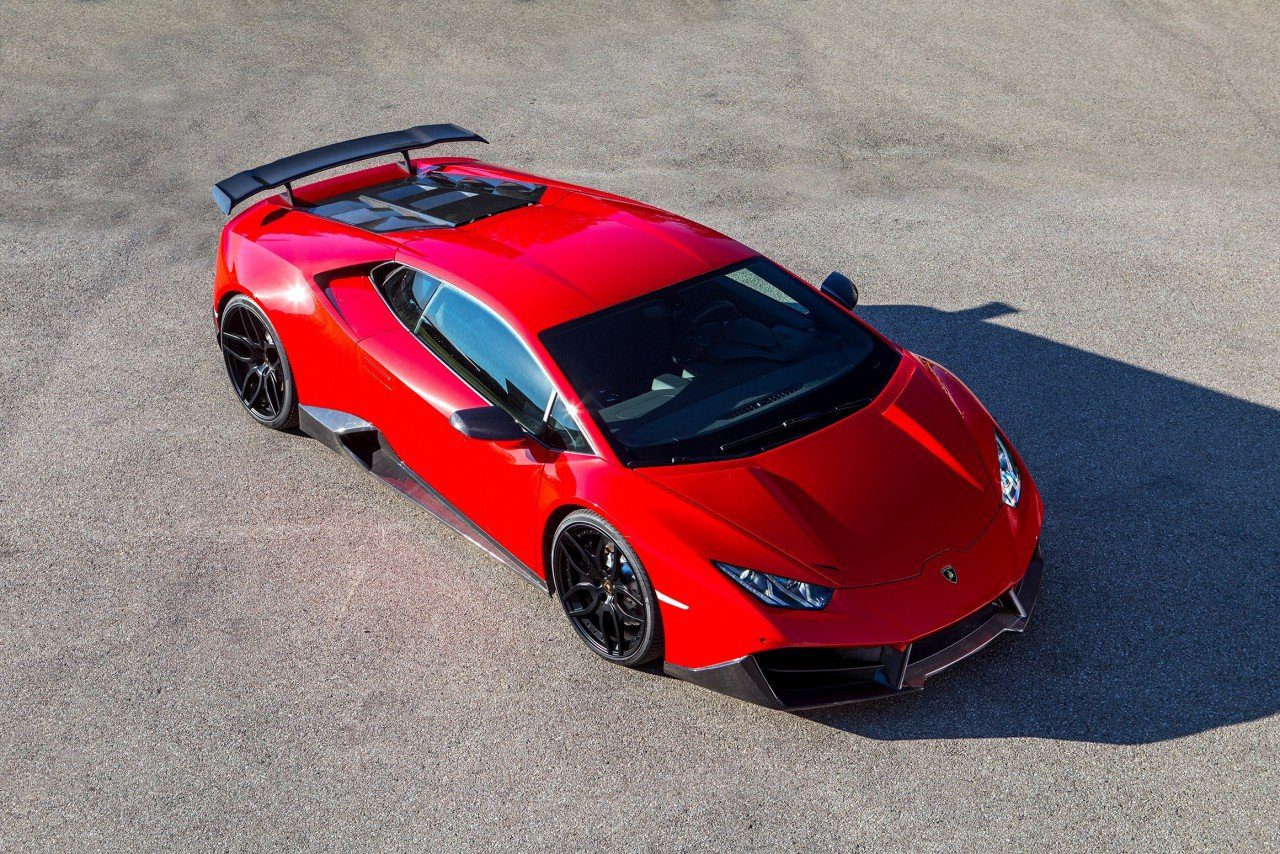 NOVITEC Front Spoiler Lips for LP580-2 Lamborghini Huracán & Spyder ...