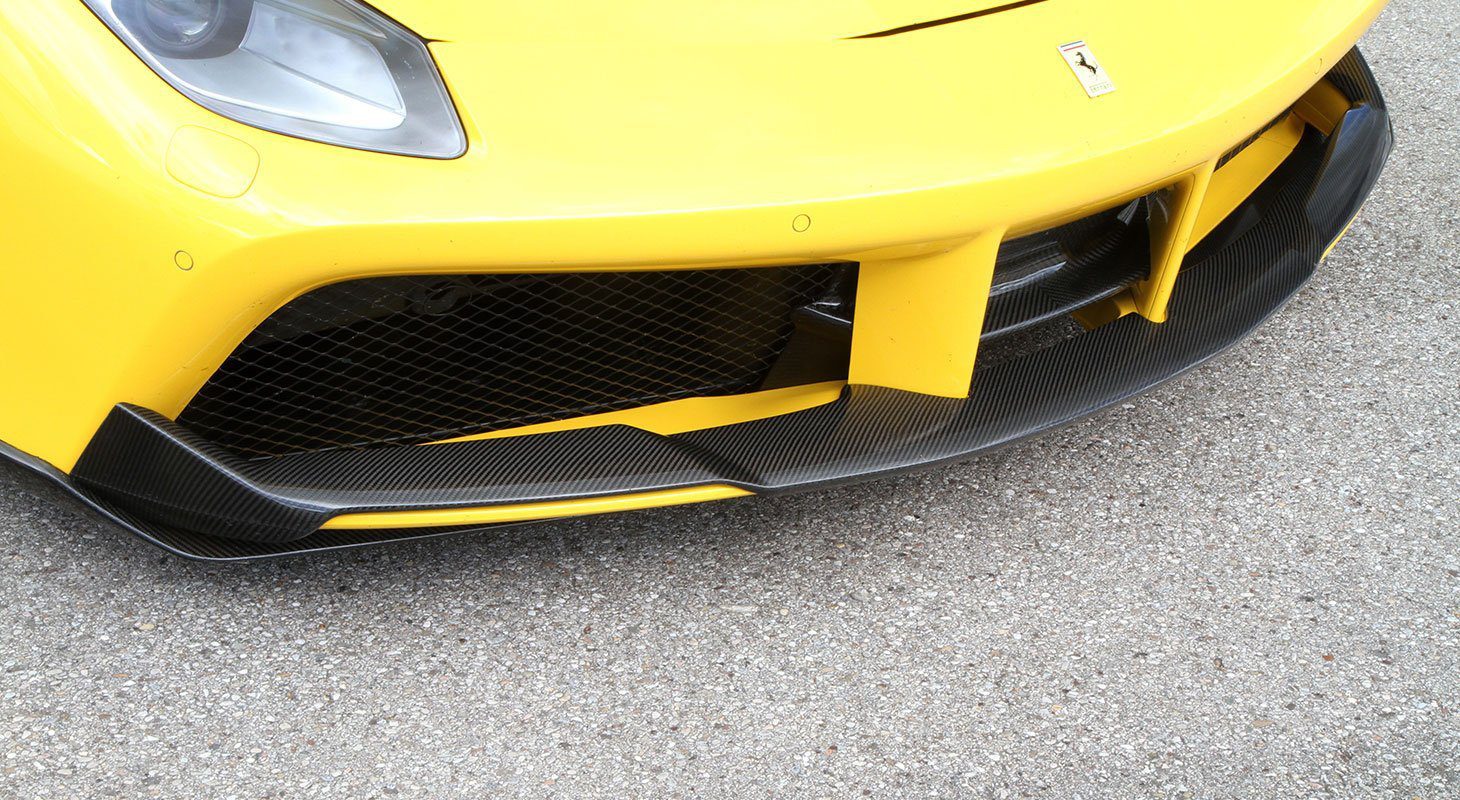 NOVITEC Front Spoiler Lip for Ferrari 488 GTB / Spider - Bulletproof ...
