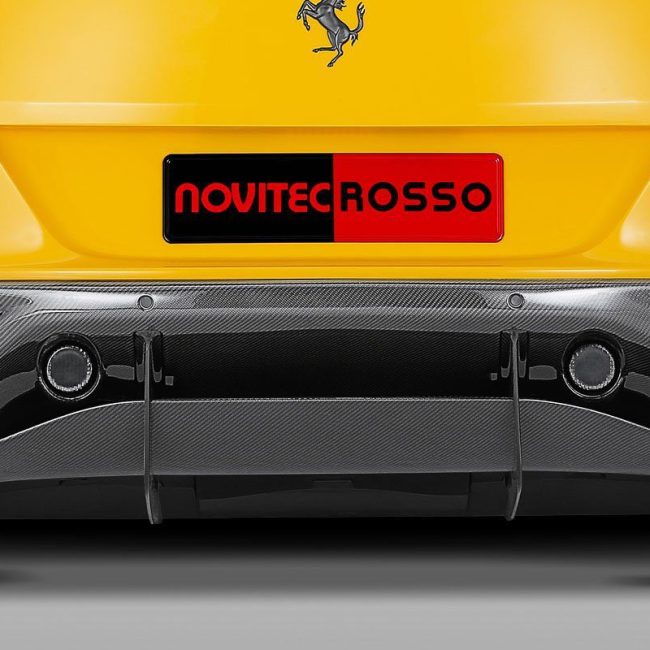 NOVITEC Black LED Rear Fog Lights for Ferrari FF - Bulletproof Automotive