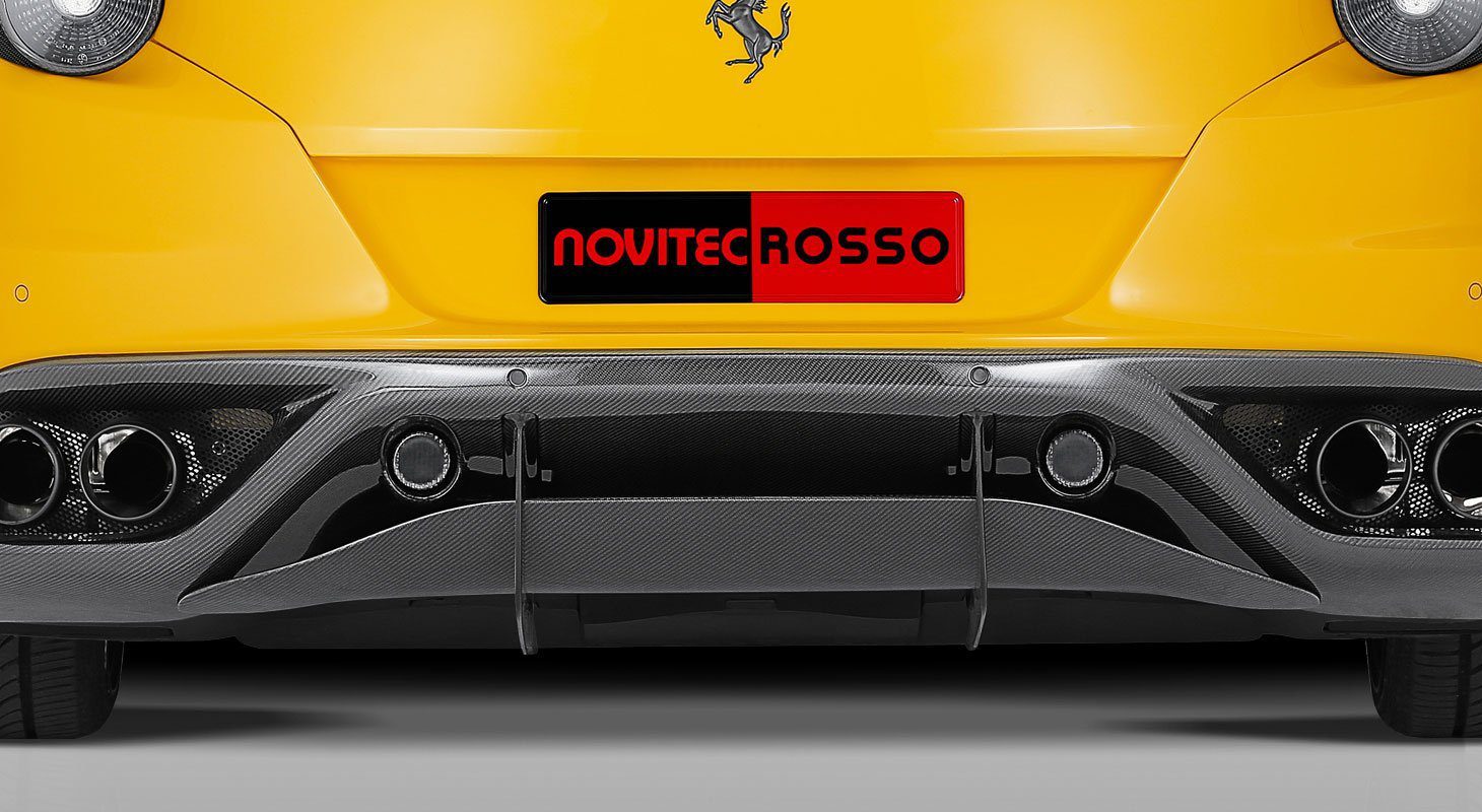 NOVITEC Black LED Rear Fog Lights for Ferrari FF - Bulletproof Automotive