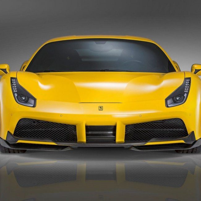 NOVITEC Carbon Front Bumper Attachment for Ferrari 488 GTB / Spider ...