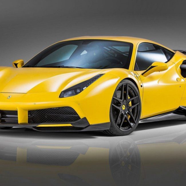 NOVITEC Carbon Front Bumper Attachment for Ferrari 488 GTB / Spider ...