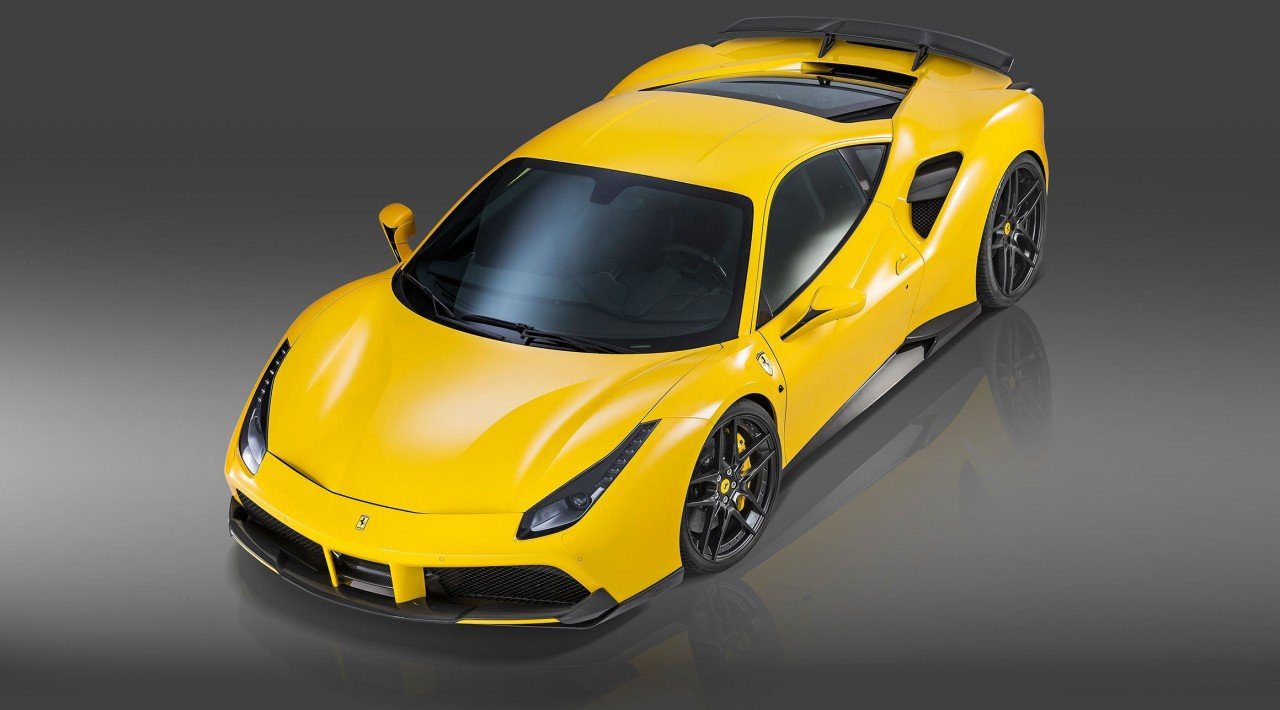 NOVITEC Carbon Sidewall Air-Guide Covers for Ferrari 488 GTB / Spider ...